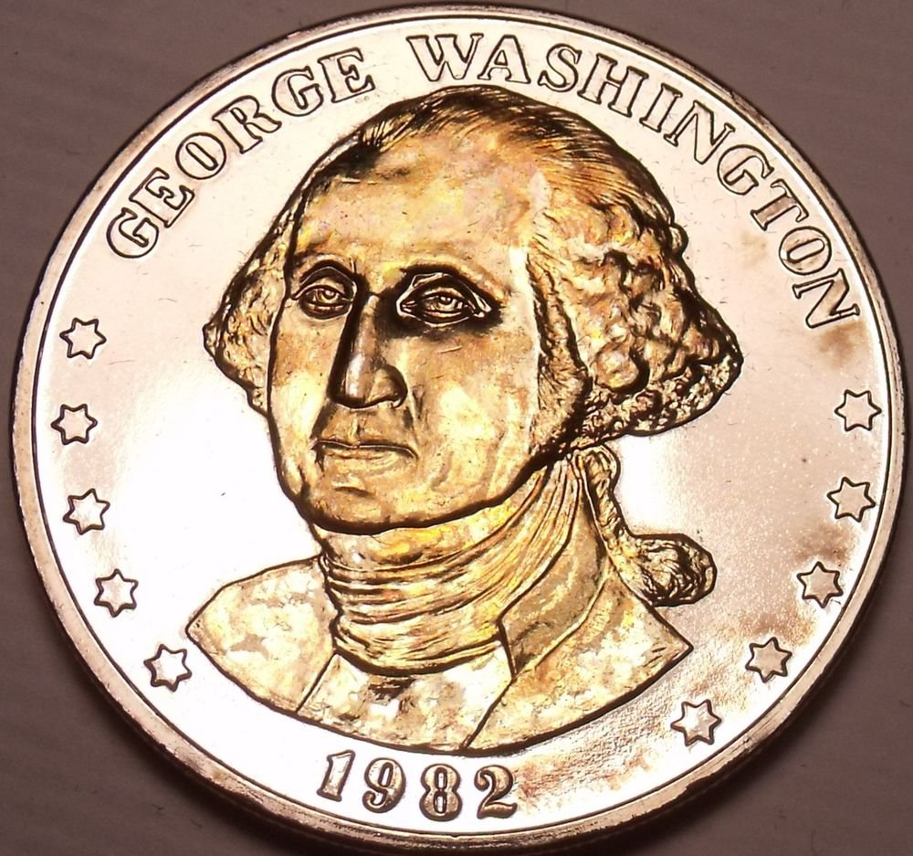Historic Mint Double Eagle George Washington Commemorative Medallion ...