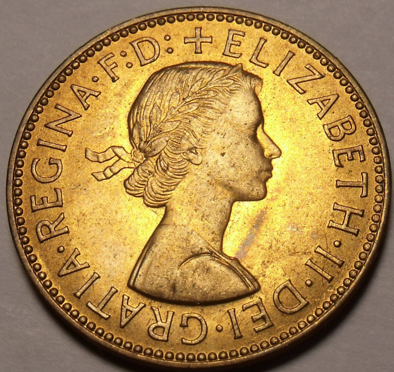 unc-great-britain-1958-half-penny-the-golden-hind-fantastic-free-shipping
