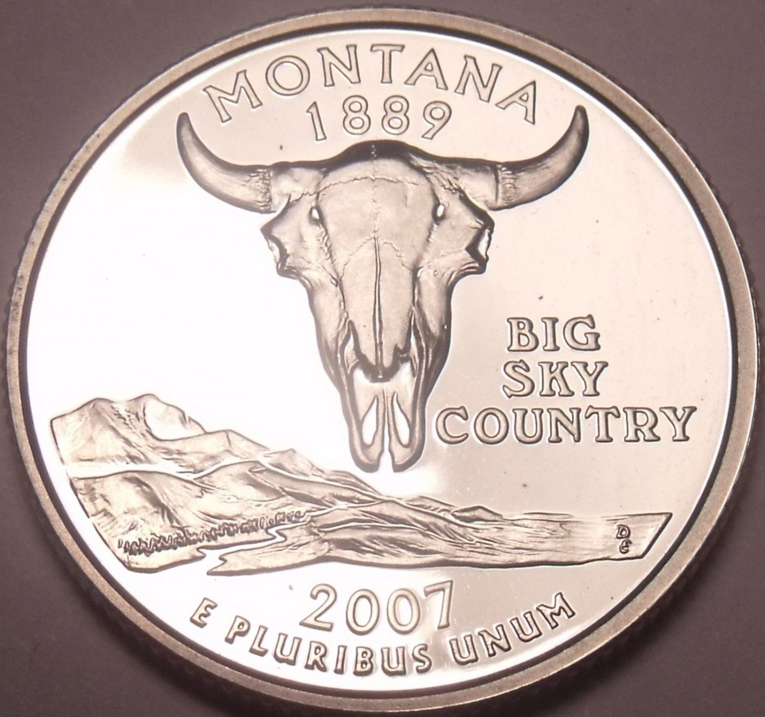 Cameo Proof 2007-S Montana State Quarter~Free Shipping