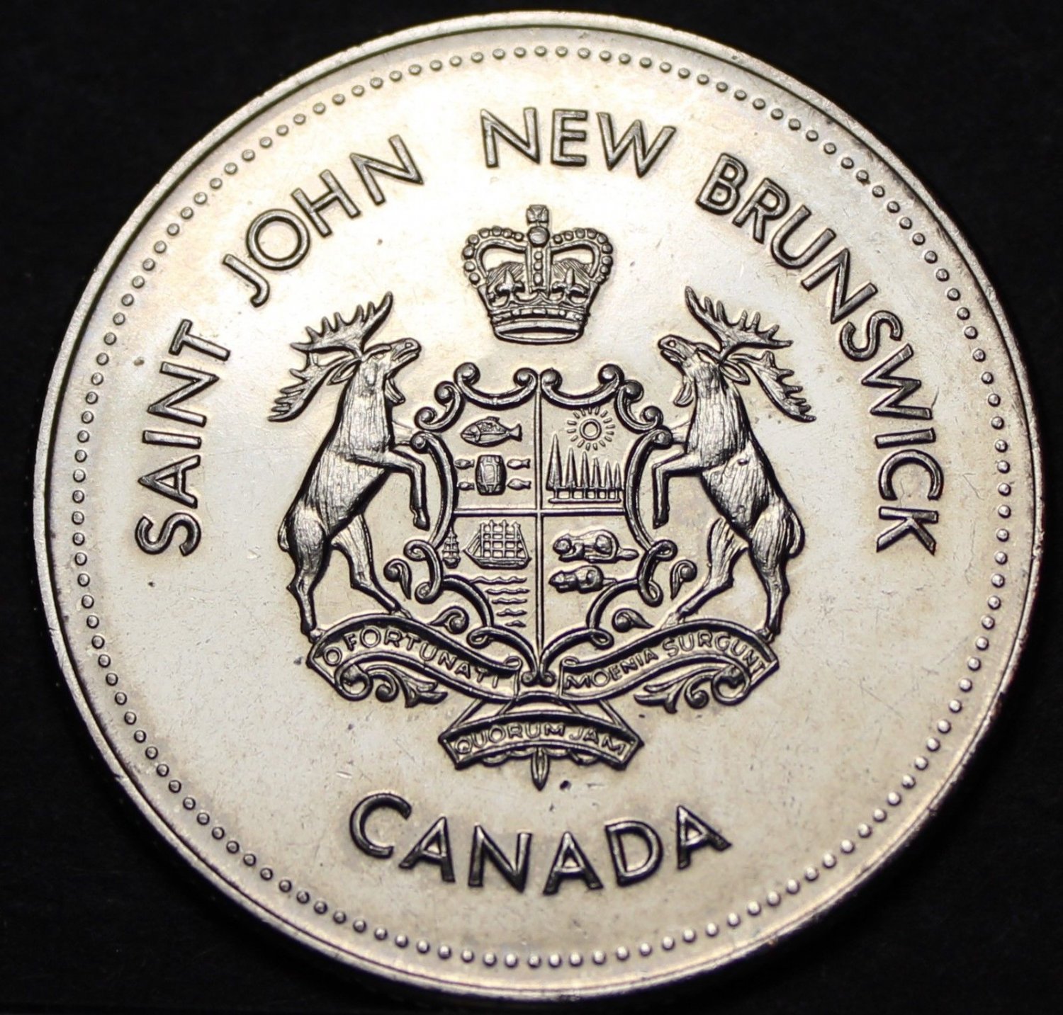 Saint John New Brunswick Canada Trade Token Dollar 1980~UNC~Free Shipping