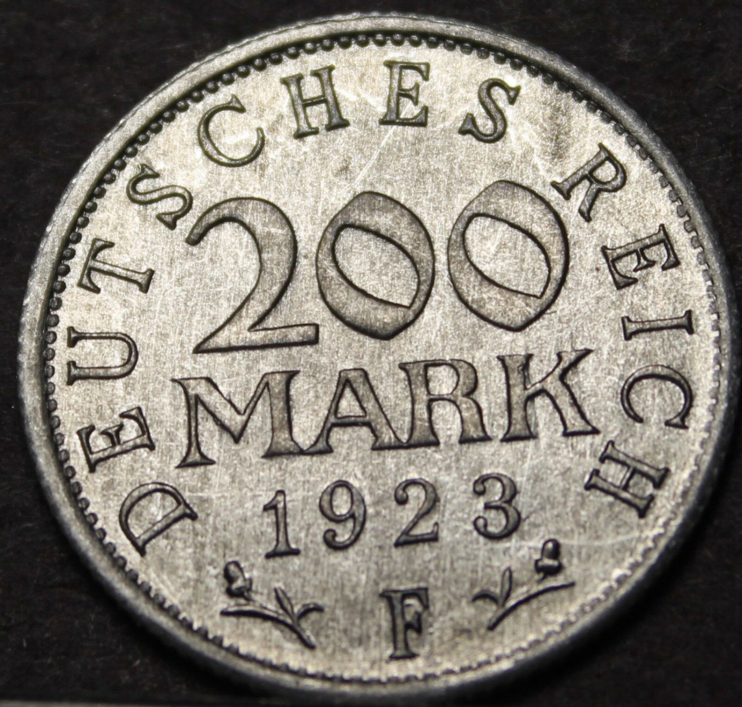 Germany 200 Mark, 1923-F Gem Unc~EAGLE~Weimar Republic~Minted In ...