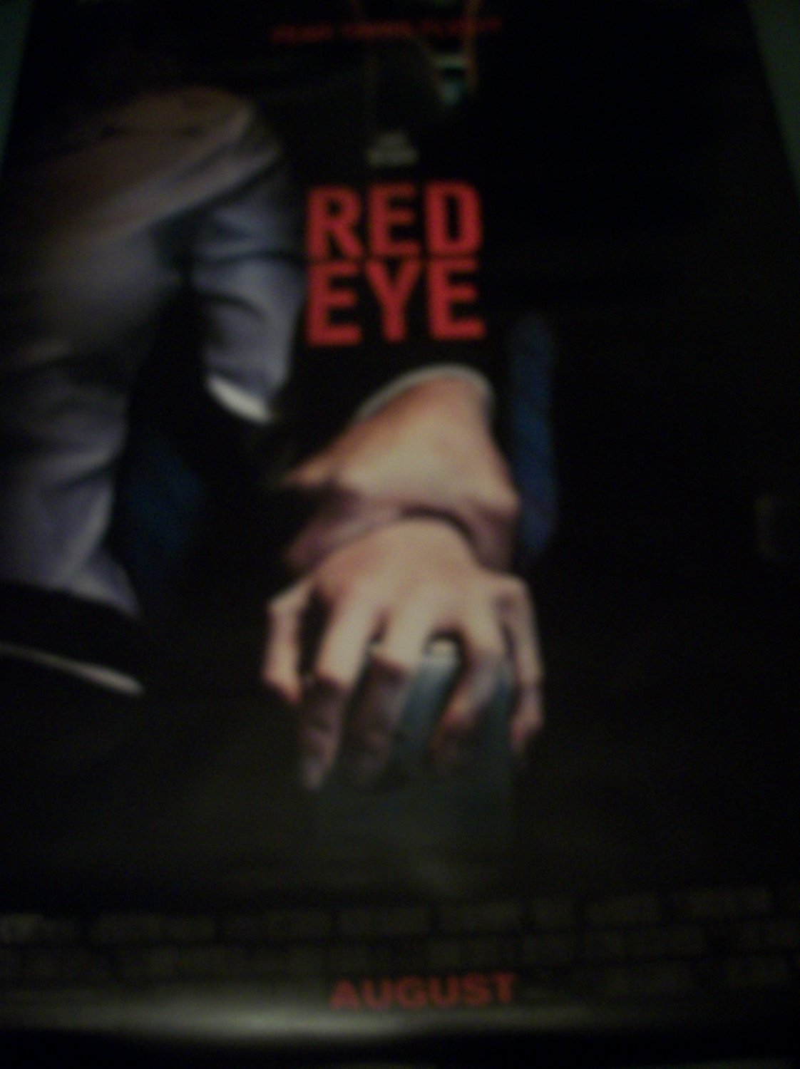 Red Eye Original Movie Poster Approx. 48 X 69