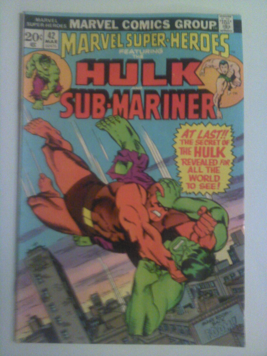 Marvel Super-Heroes Stan Lee #41,42-The Hulk Killer!,64 Incredible Hulk ...