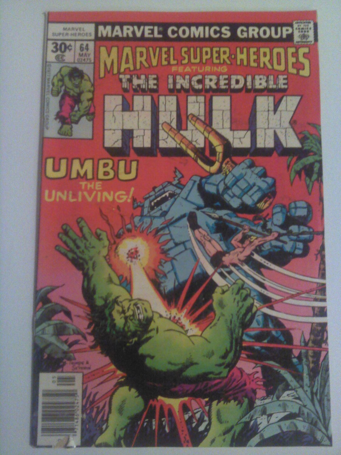 Marvel Super-Heroes Stan Lee #41,42-The Hulk Killer!,64 Incredible Hulk ...