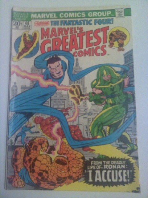 Marvel's Greatest Comics FF #48 Reprint 1st Kree ,Supreme intelligence ...