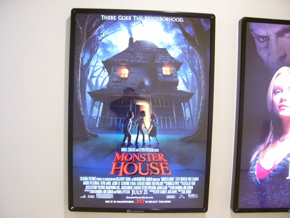 Item picture Monster House Movie Poster Approx. 48 X 69 or 4 feet b