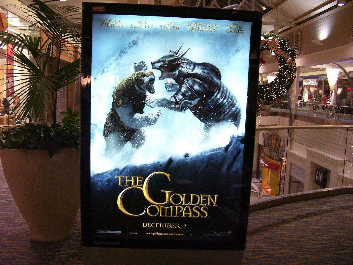 The Golden Compass Original Movie Poster Approx. 4 feet by 5 feet 9 inches