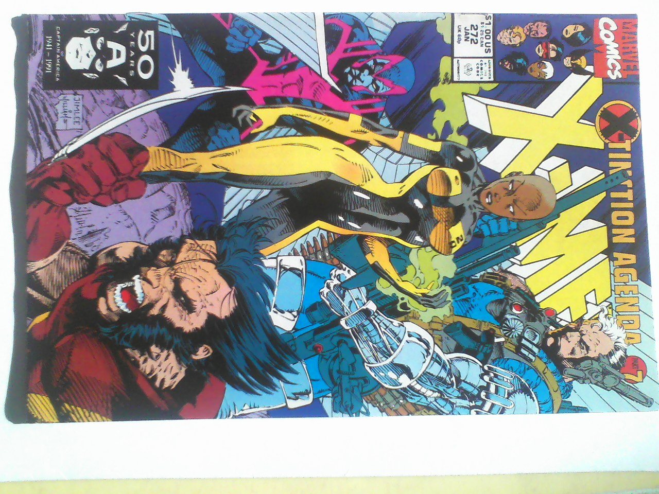 Uncanny X-men #272 X-Tinction Agenda, Part 7