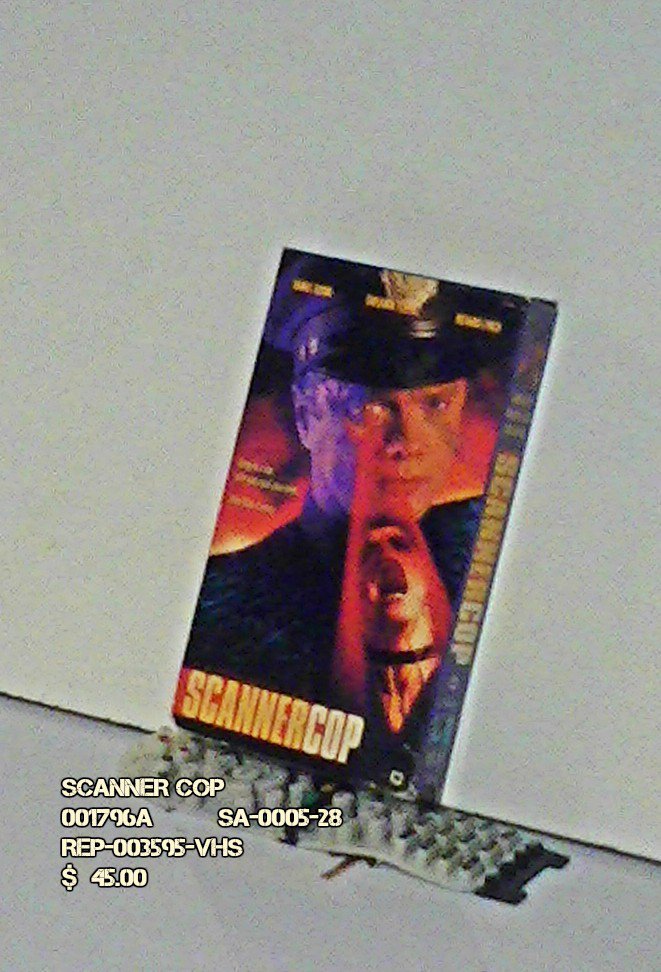 VHS - SCANNER COP