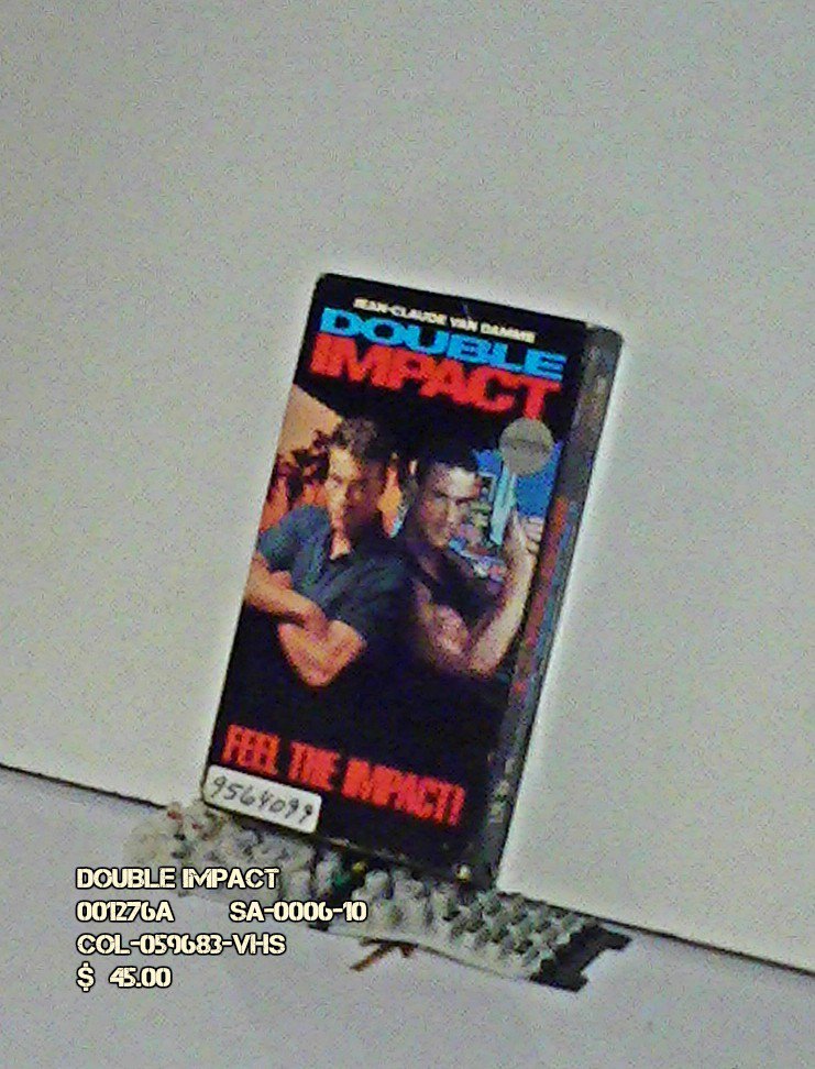 VHS - DOUBLE IMPACT