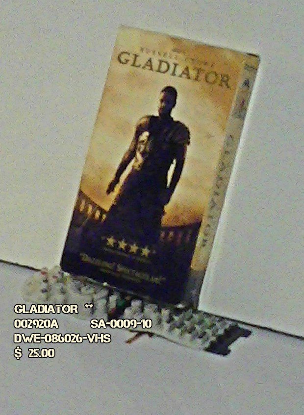 VHS - GLADIATOR