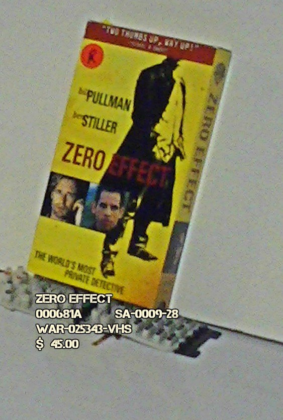 VHS - ZERO EFFECT