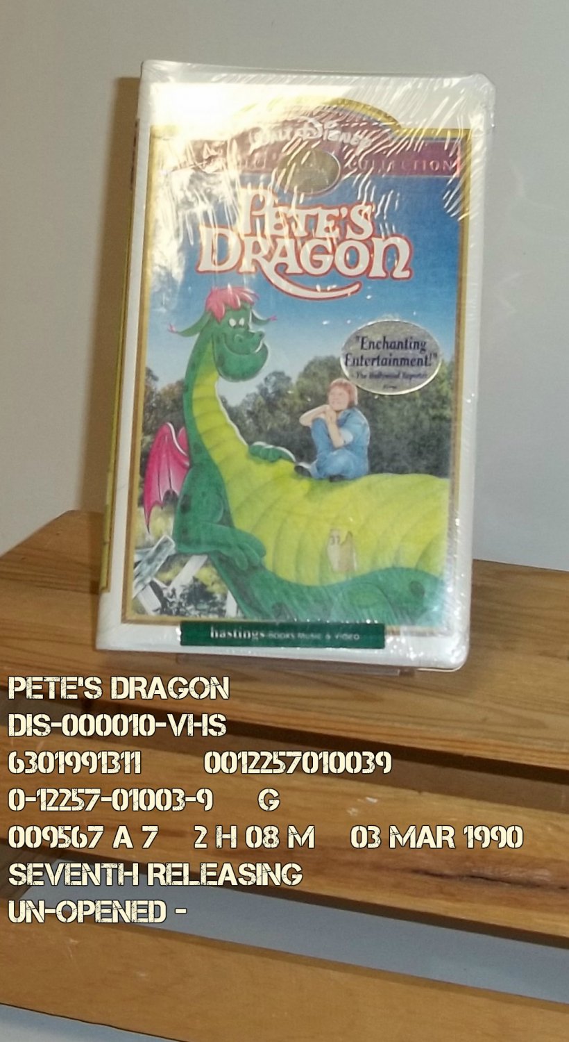 VHS - PETE'S DRAGON