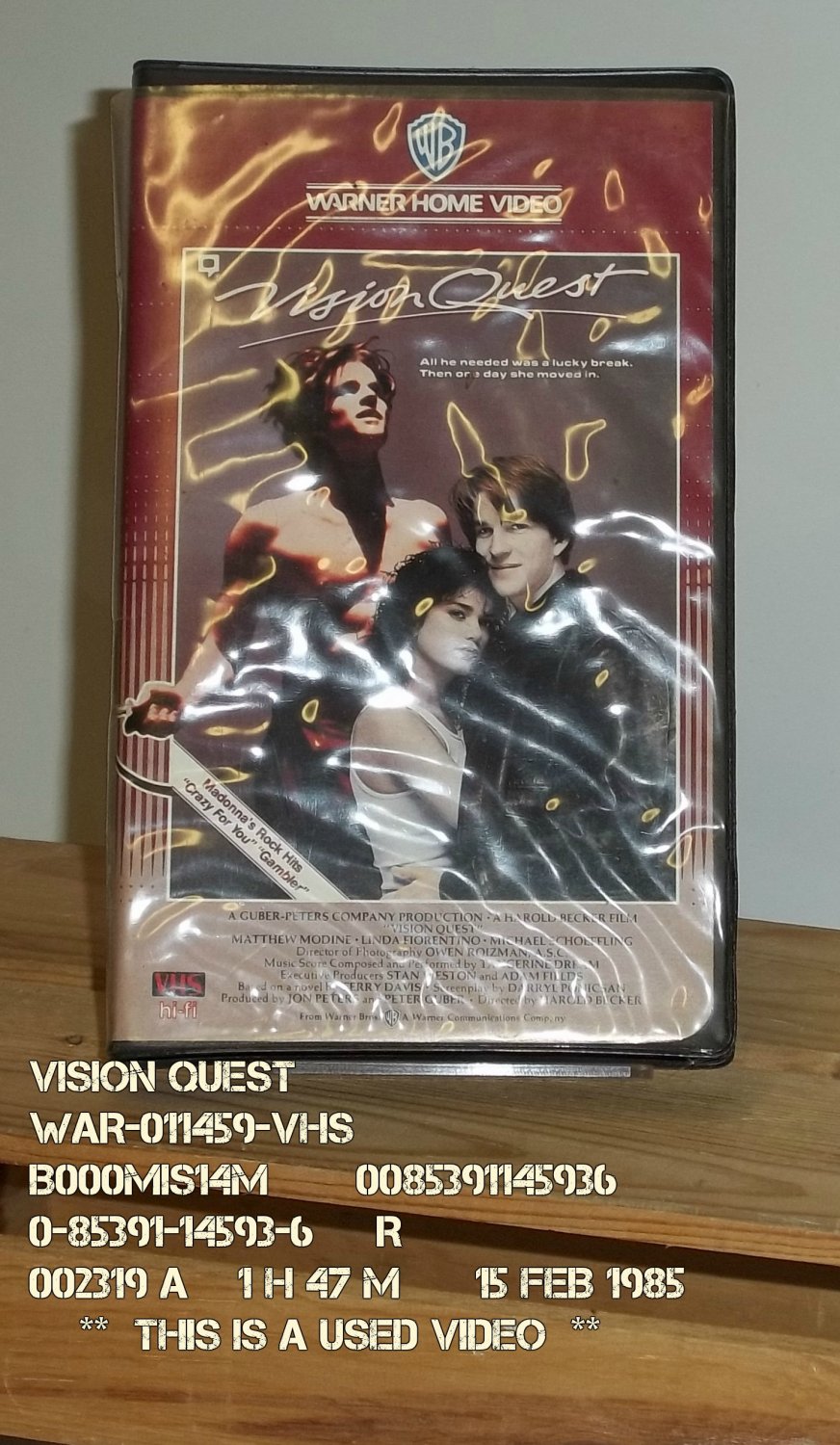 VHS- VISION QUEST