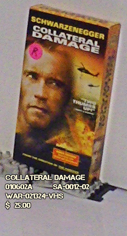 VHS - COLLATERAL DAMAGE