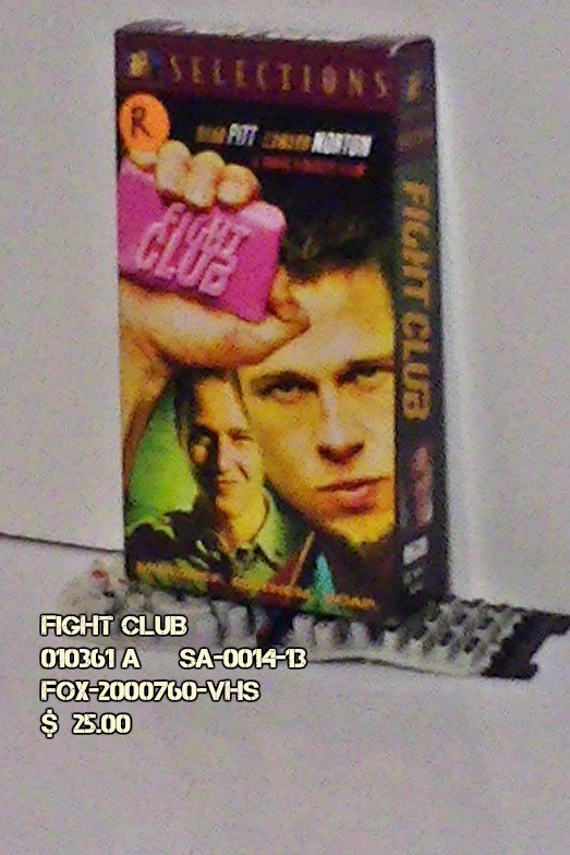 VHS - FIGHT CLUB