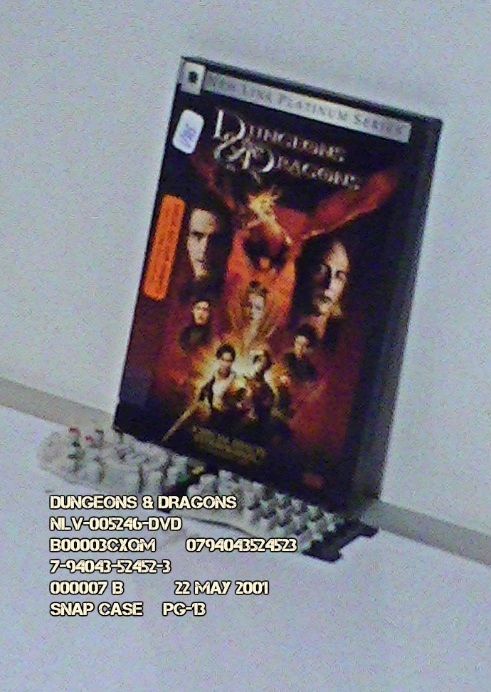 DVD - DUNGEONS & DRAGONS
