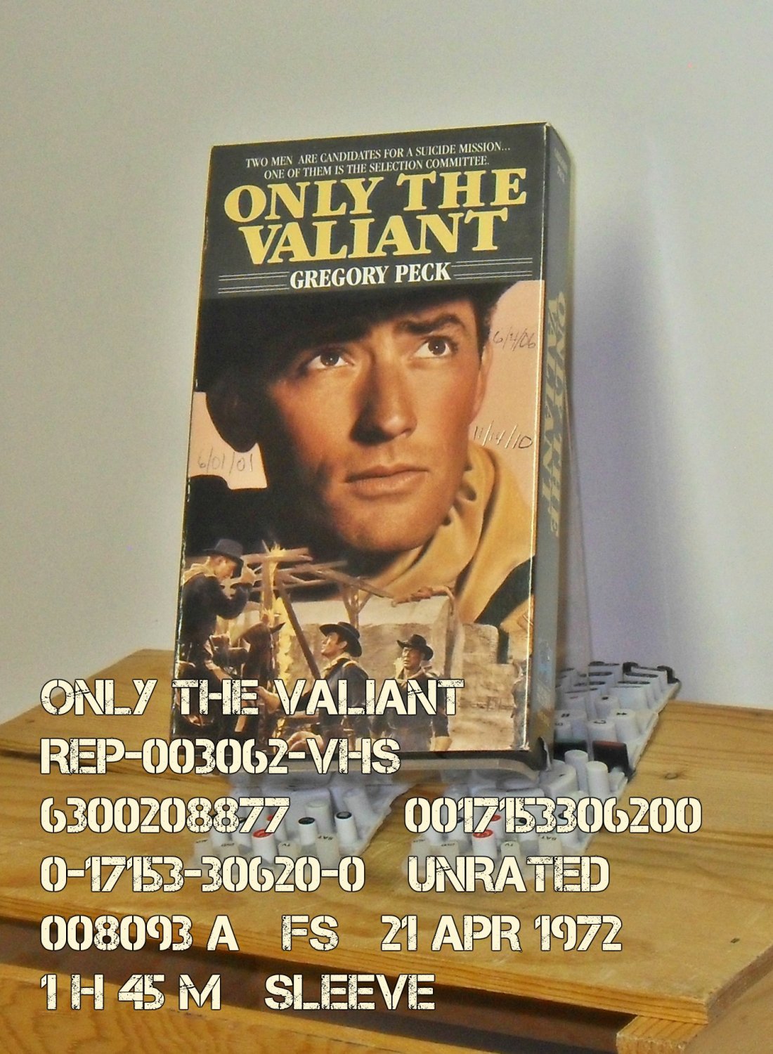 VHS - ONLY THE VALIANT