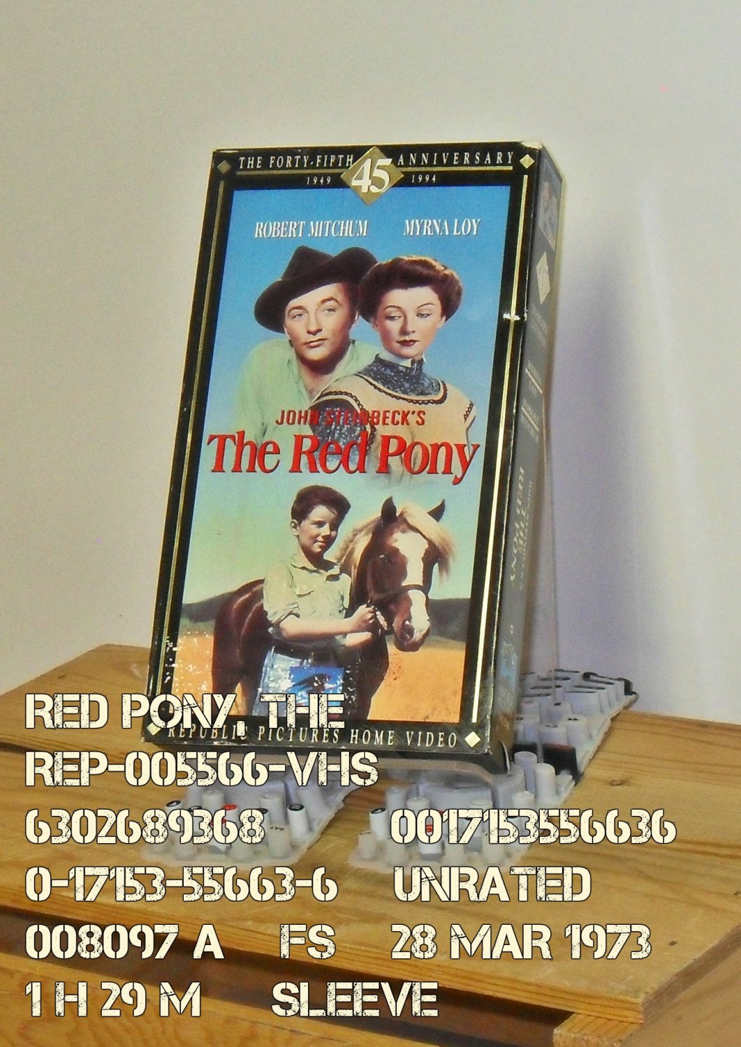 VHS - RED PONY, THE