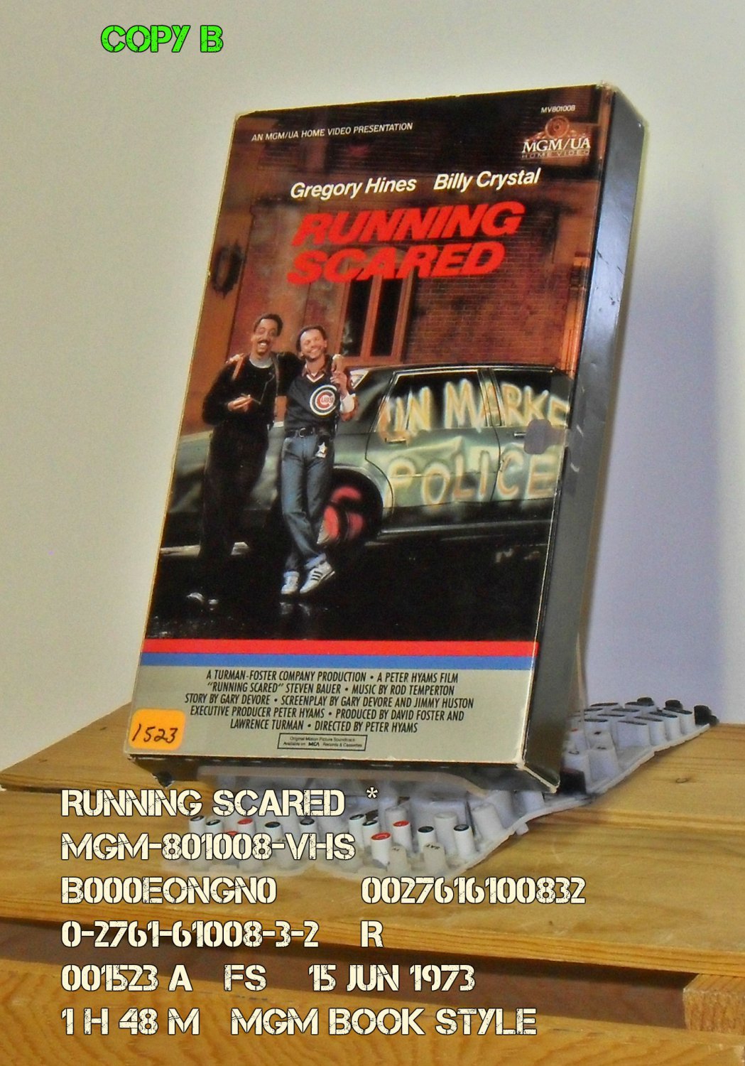 VHS - RUNNING SCARED