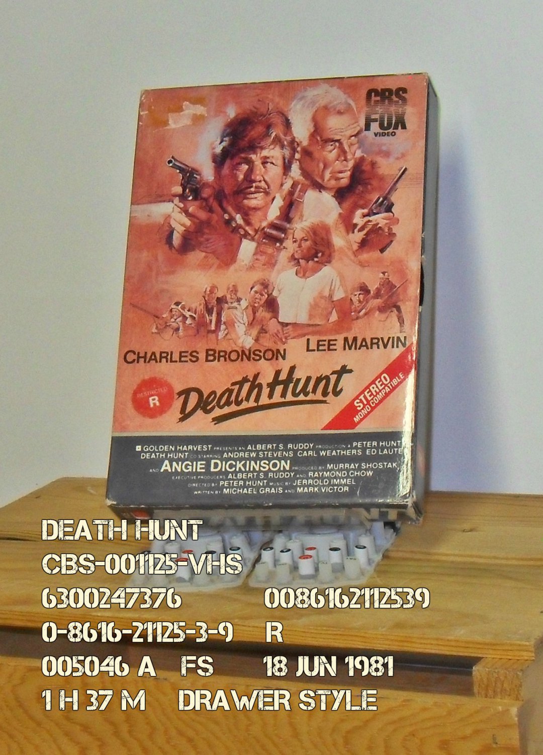 VHS - DEATH HUNT
