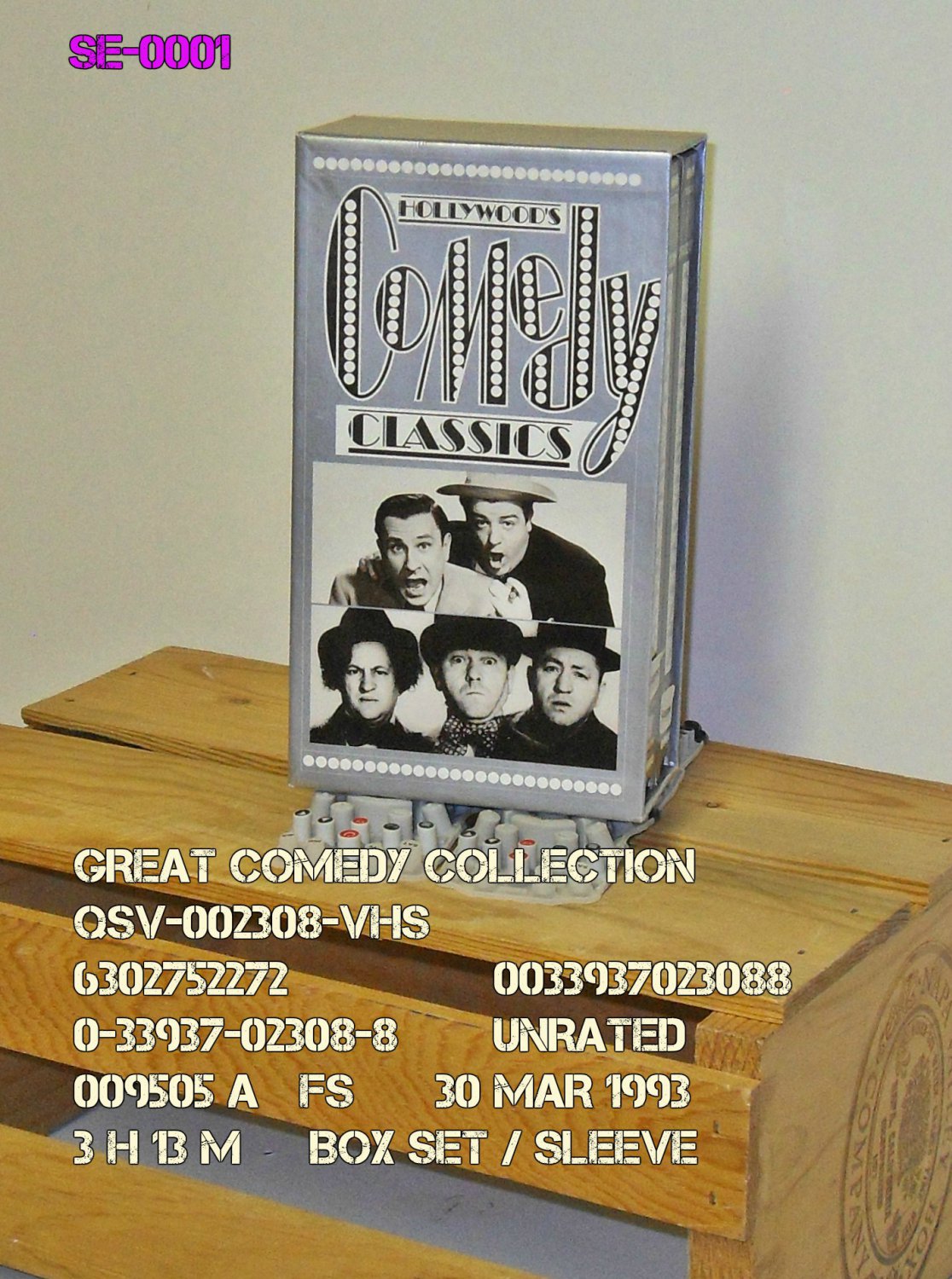 VHS - GREAT CLASSIC COMEDY COLLECTION