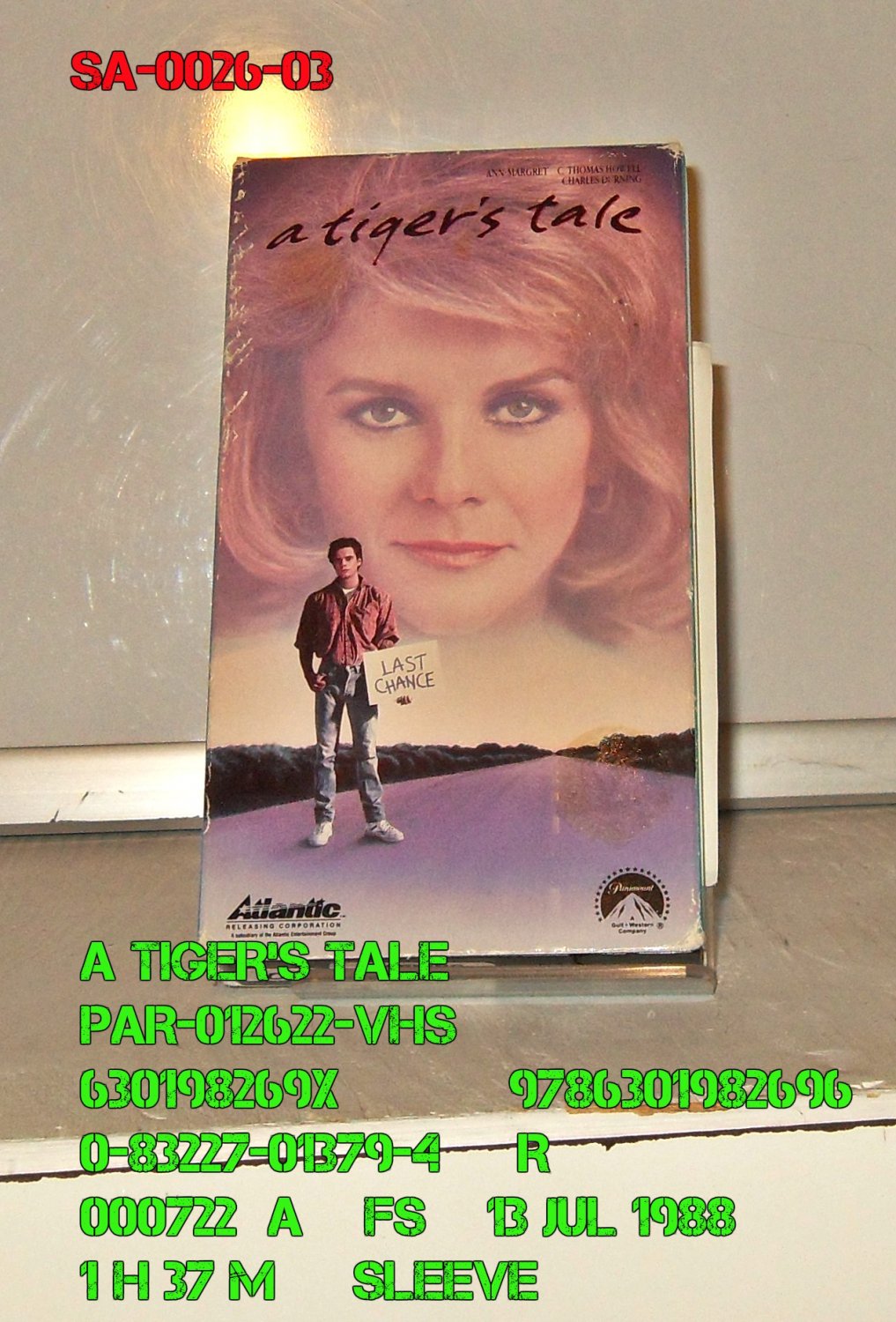 VHS - A TIGER'S TALE