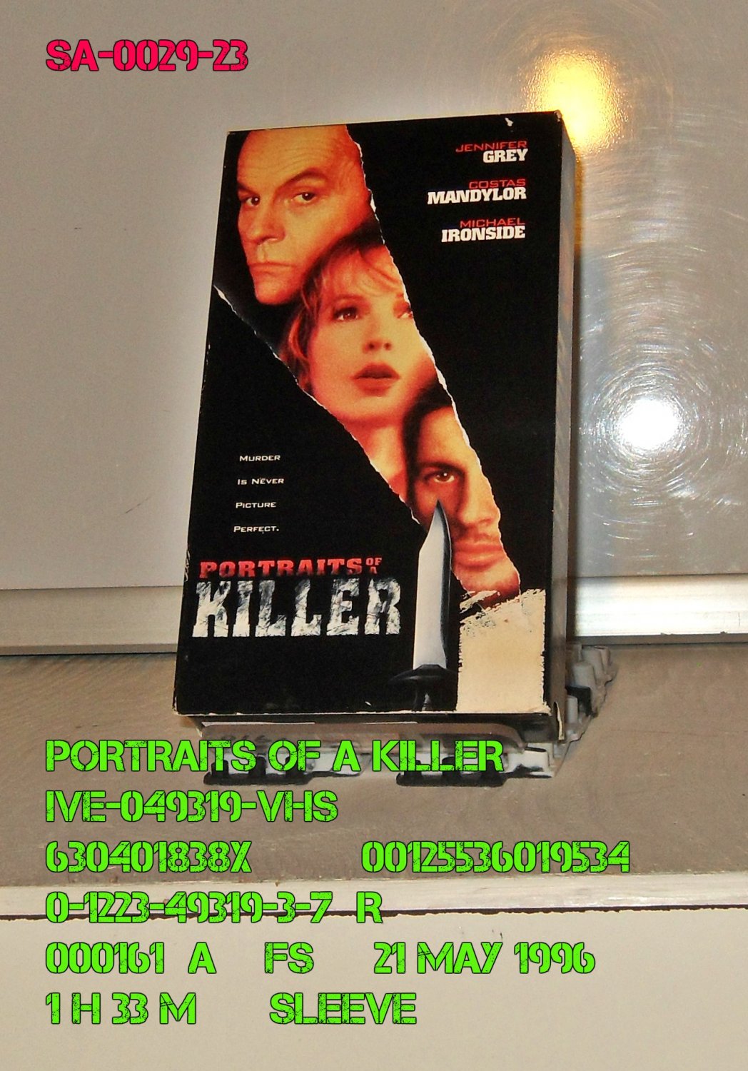 VHS - PORTRAITS OF A KILLER