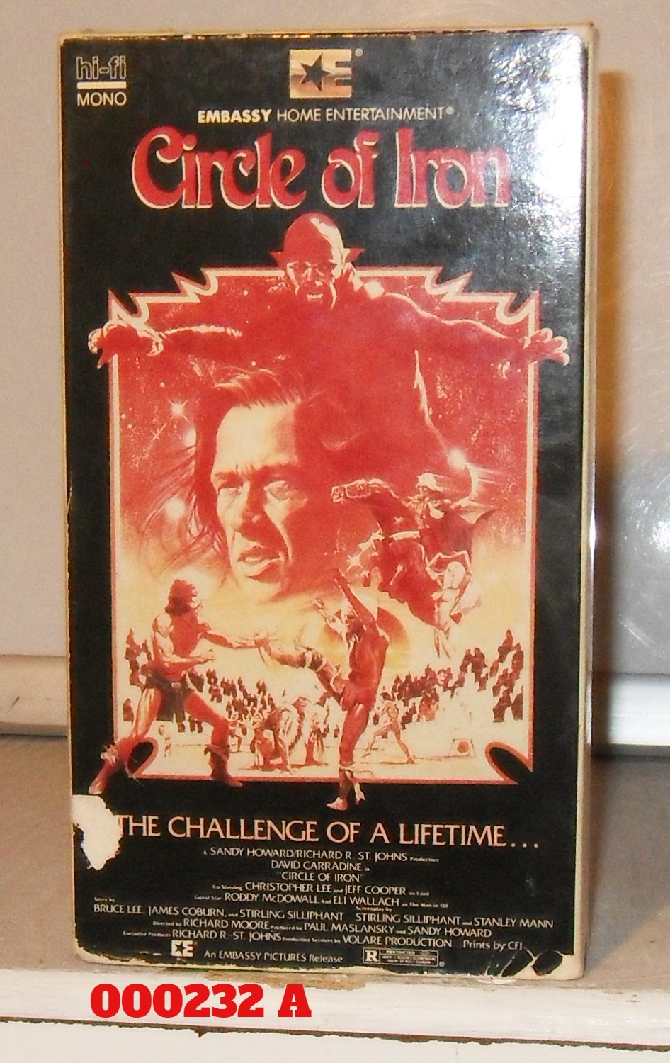 VHS - CIRCLE OF IRON