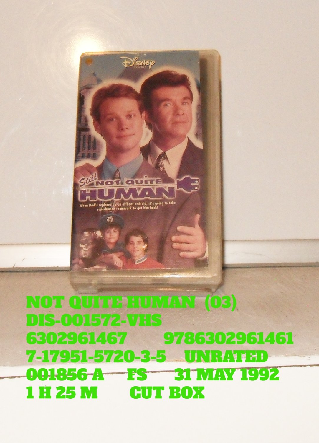 VHS - NOT QUITE HUMAN (03)