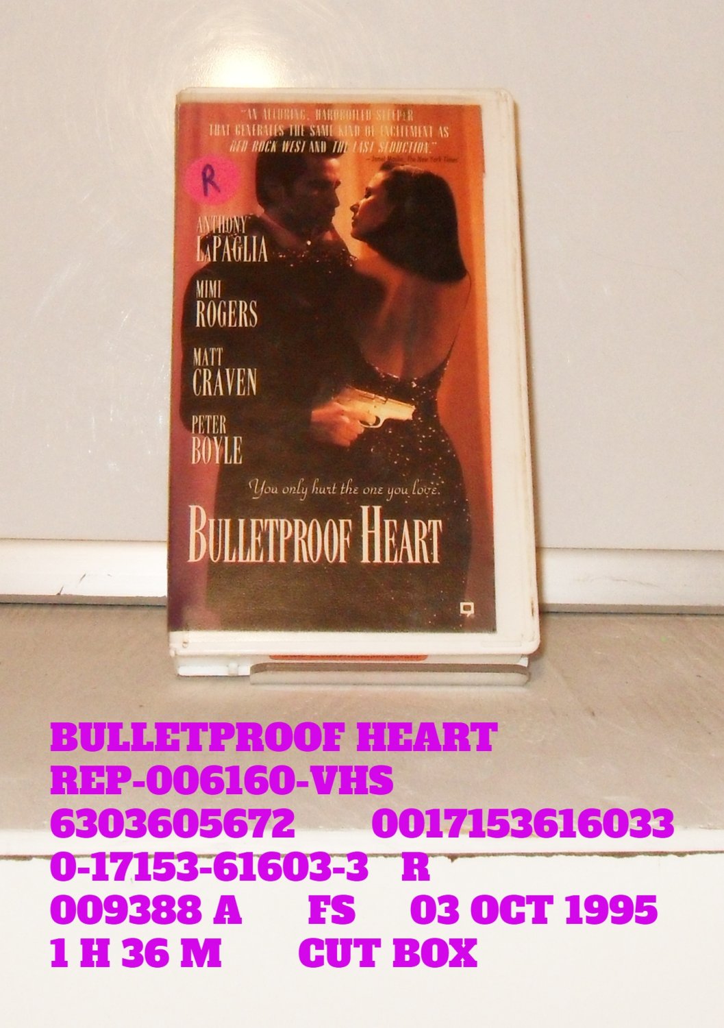 VHS - BULLETPROOF HEART