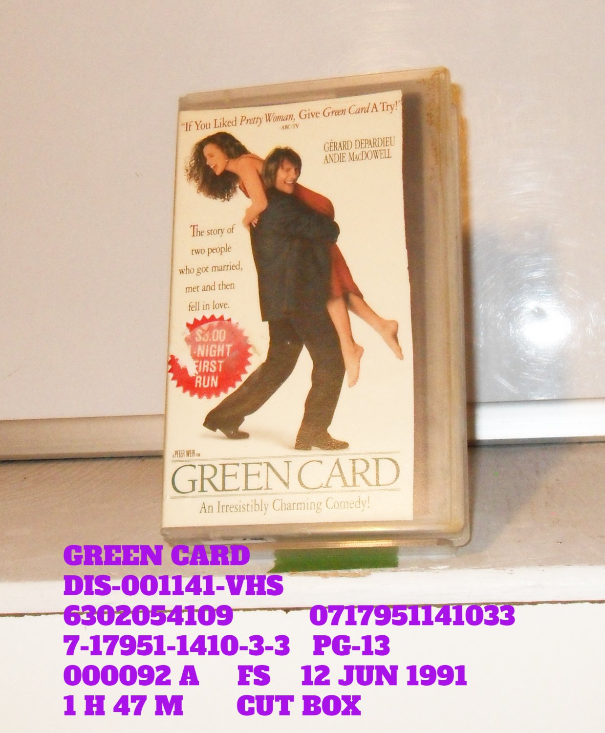 VHS - GREEN CARD
