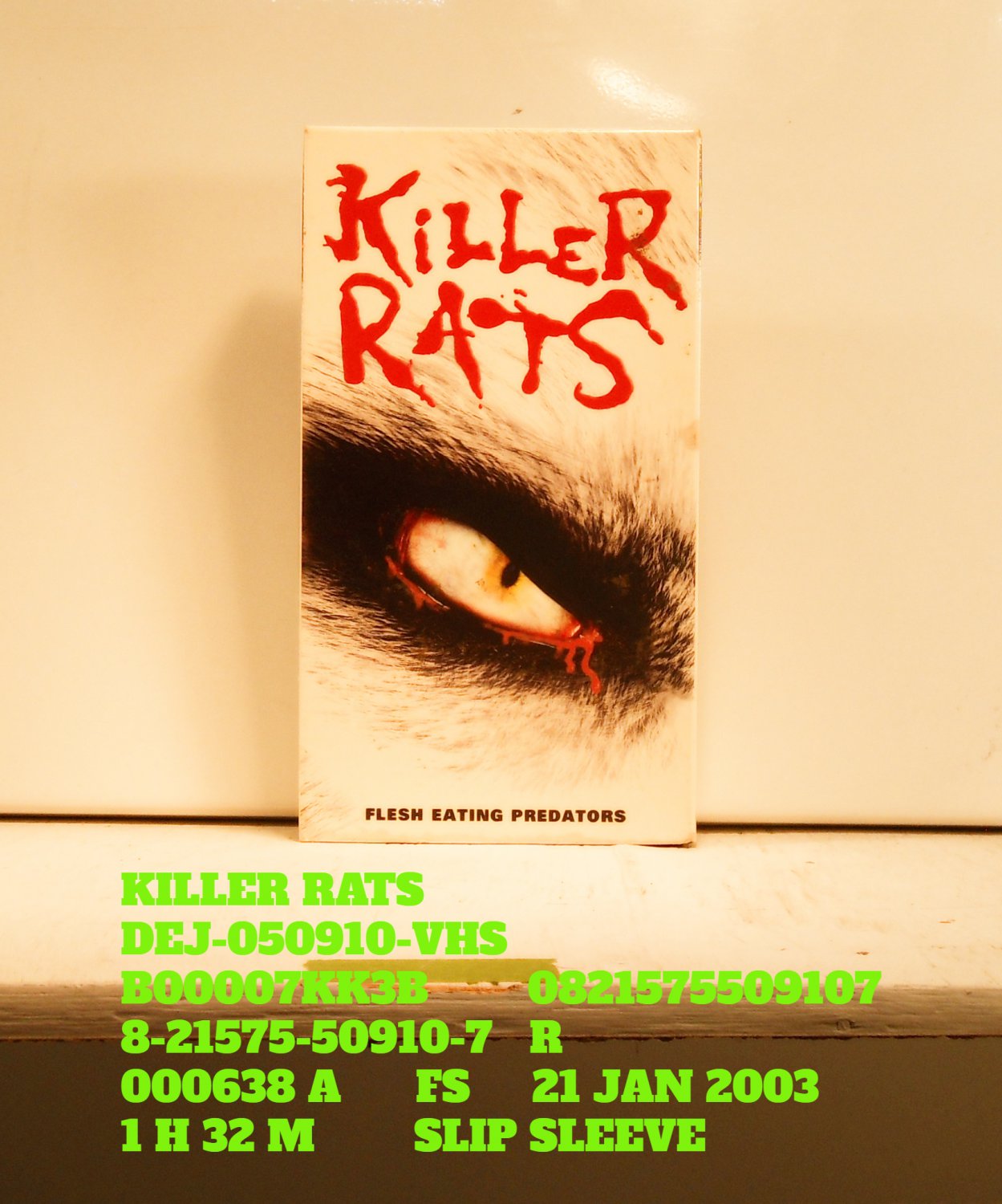 VHS - KILLER RATS