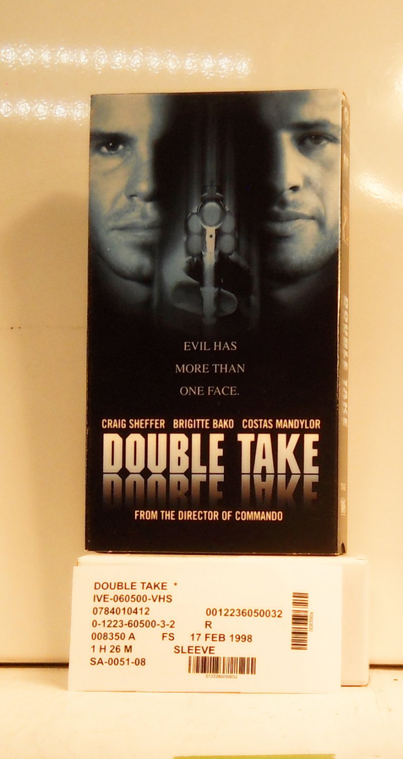 VHS - DOUBLE TAKE