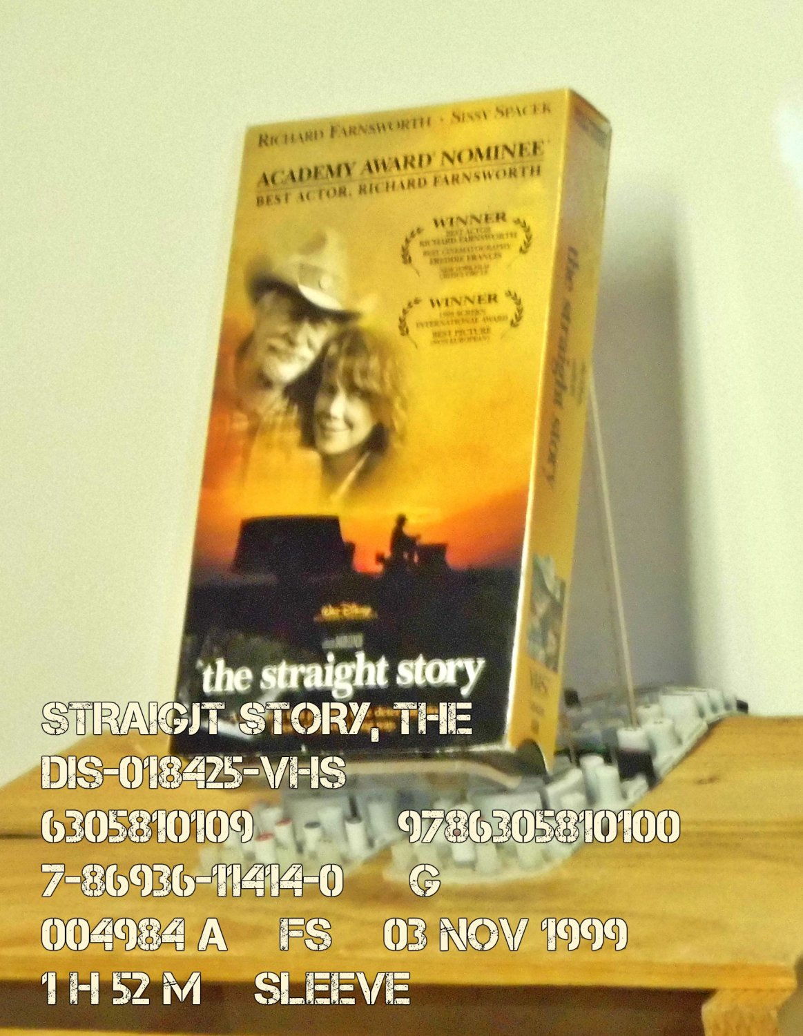 VHS - STRAIGHT STORY, THE