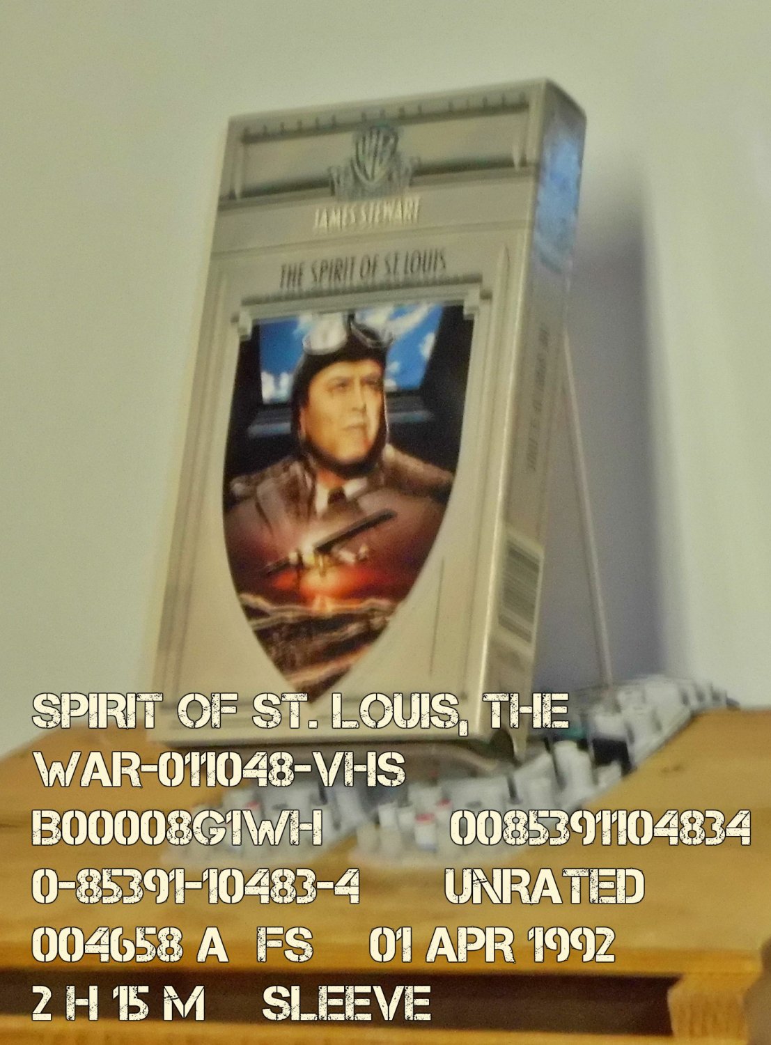 VHS - SPIRIT OF ST. LOUIS, THE