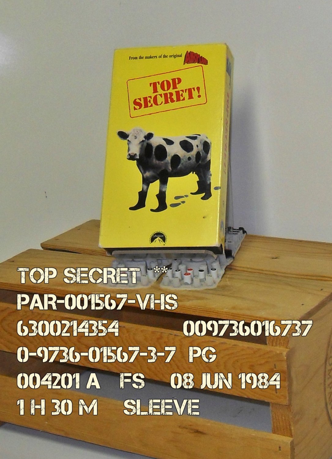 VHS - TOP SECRET