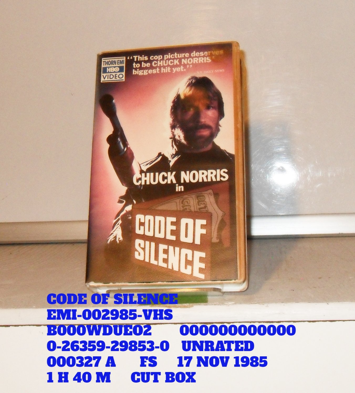 VHS - CODE OF SILENCE