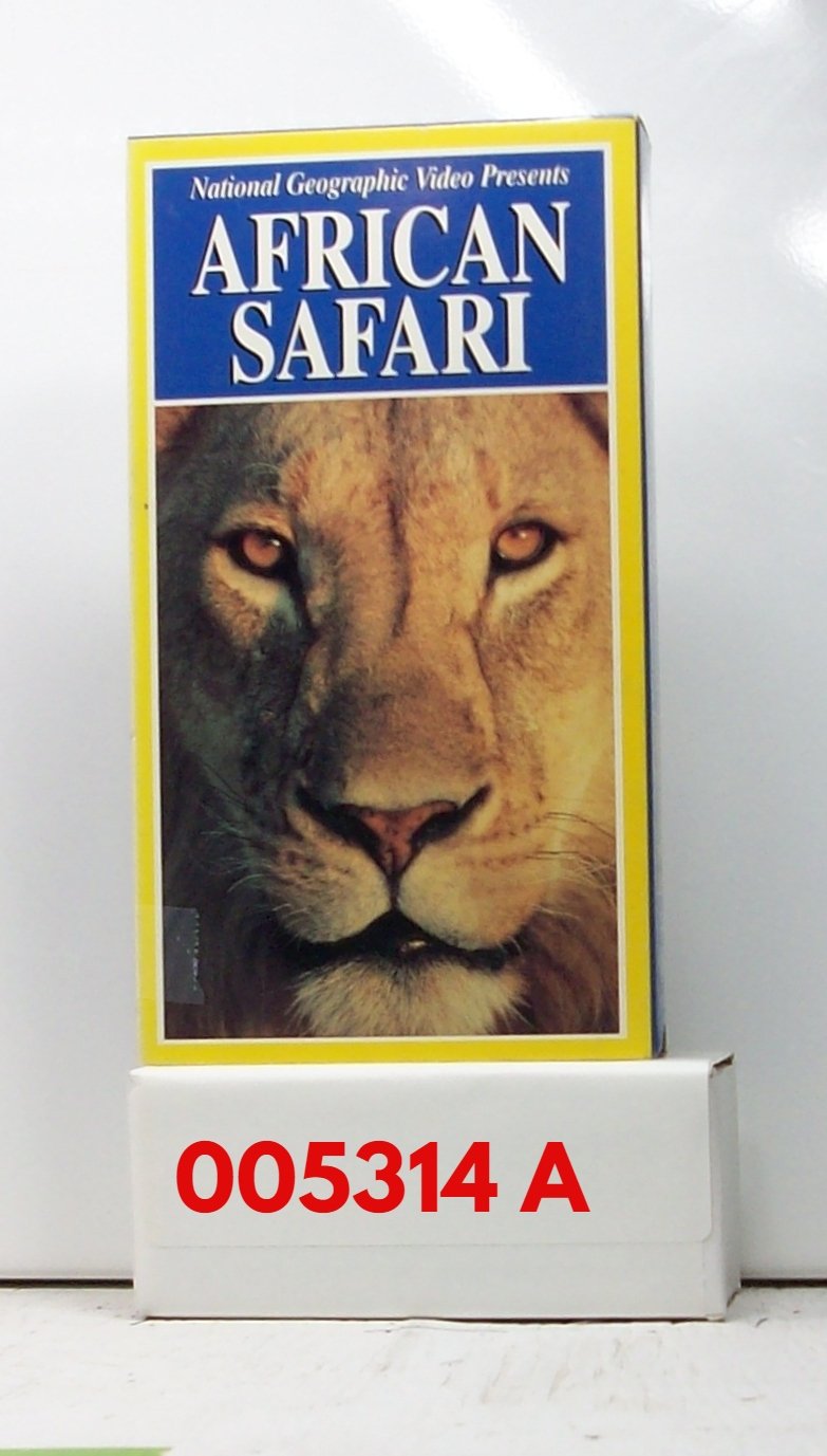 VHS - NAT GEO - AFRICAN SAFARI