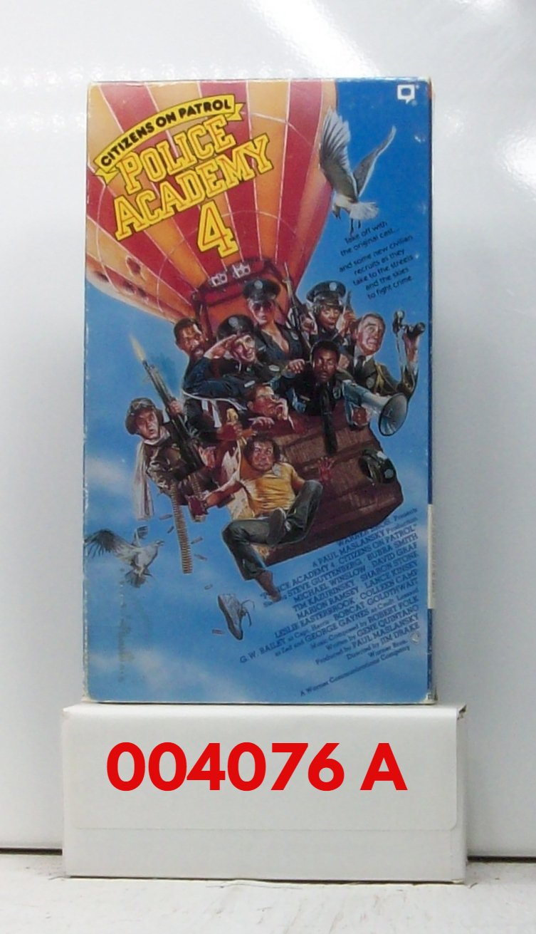 VHS - POLICE ACADEMY (04) CITIZENS ON PATROL