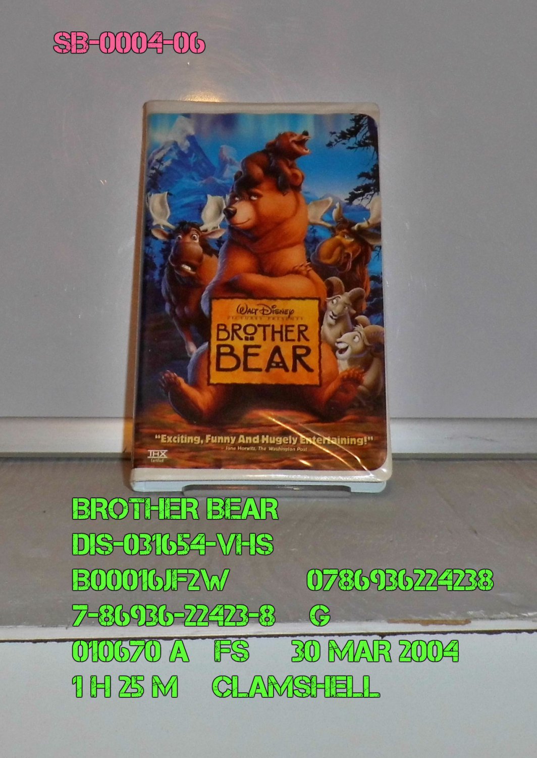 VHS - BROTHER BEAR