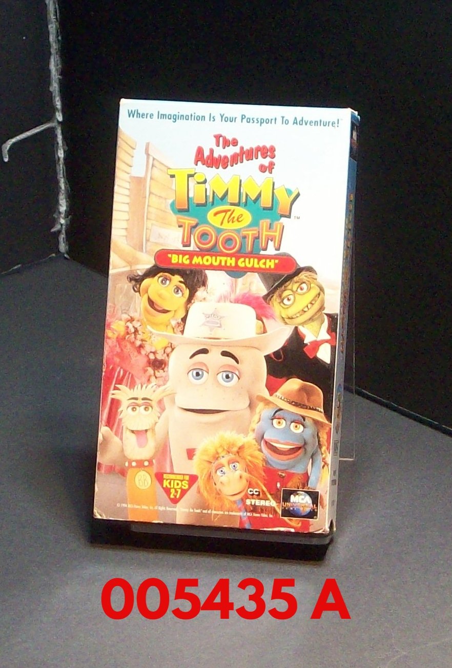 VHS - TIMMY THE TOOTH - BIG MOUTH GULCH