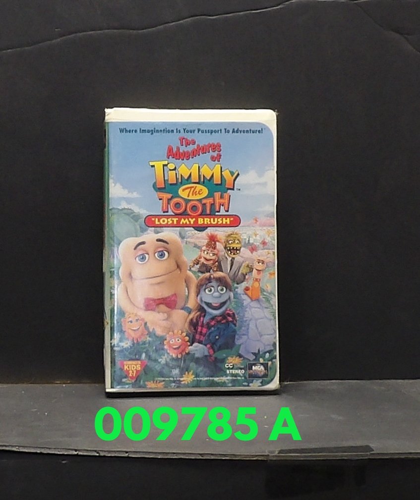VHS - TIMMY THE TOOTH - LOST MY BRUSH