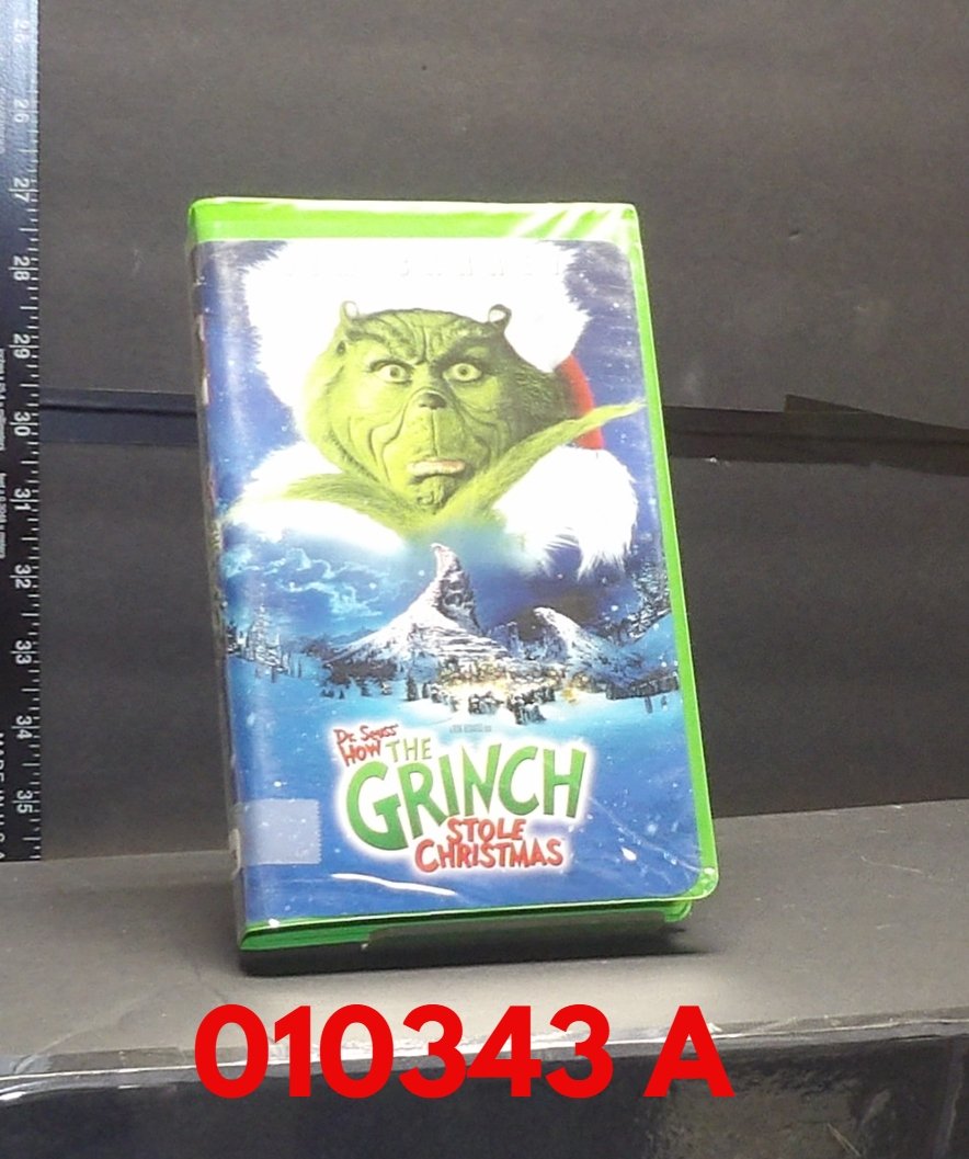 VHS - DR. SEUSS - THE GRINCH THAT STOLE CHRISTMAS