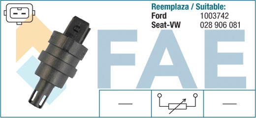 33228 temperature sensor FORD SEAT SKODA VW 1003742 028906081