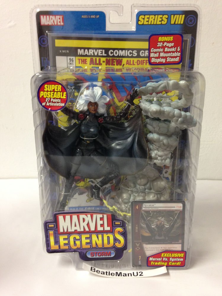 Vintage Marvel Legends Storm Series V111 2004 Toy Biz Action Figure ...