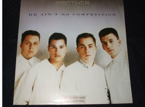 BROTHER BEYOND ****POSTER*** NICE/ RARE FROM HE AIN'T NO COMPETITION 12"