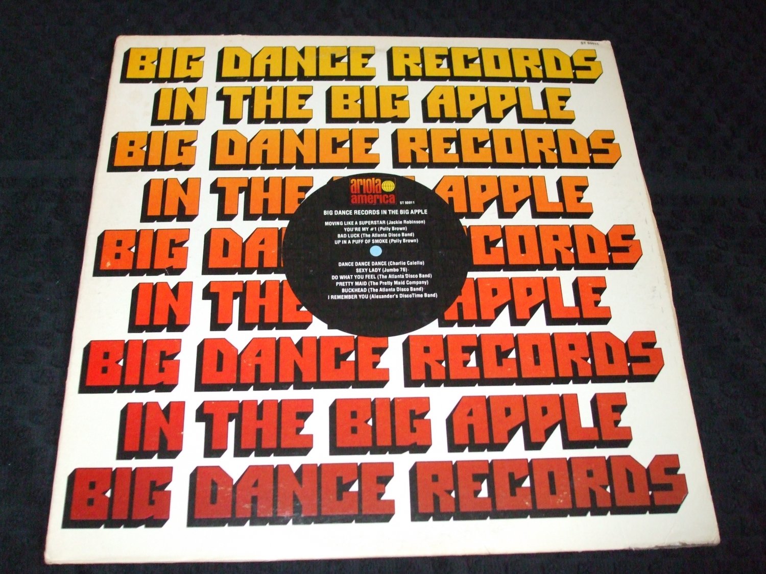 THE BIG DANCE RECORDS IN THE BIG APPLE~ VARIOUS ARTIST LP NEAR MINT/ RARE