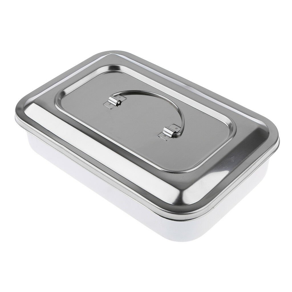 Stainless Instrument Storage Box Tools Surgical Medical Veterinary