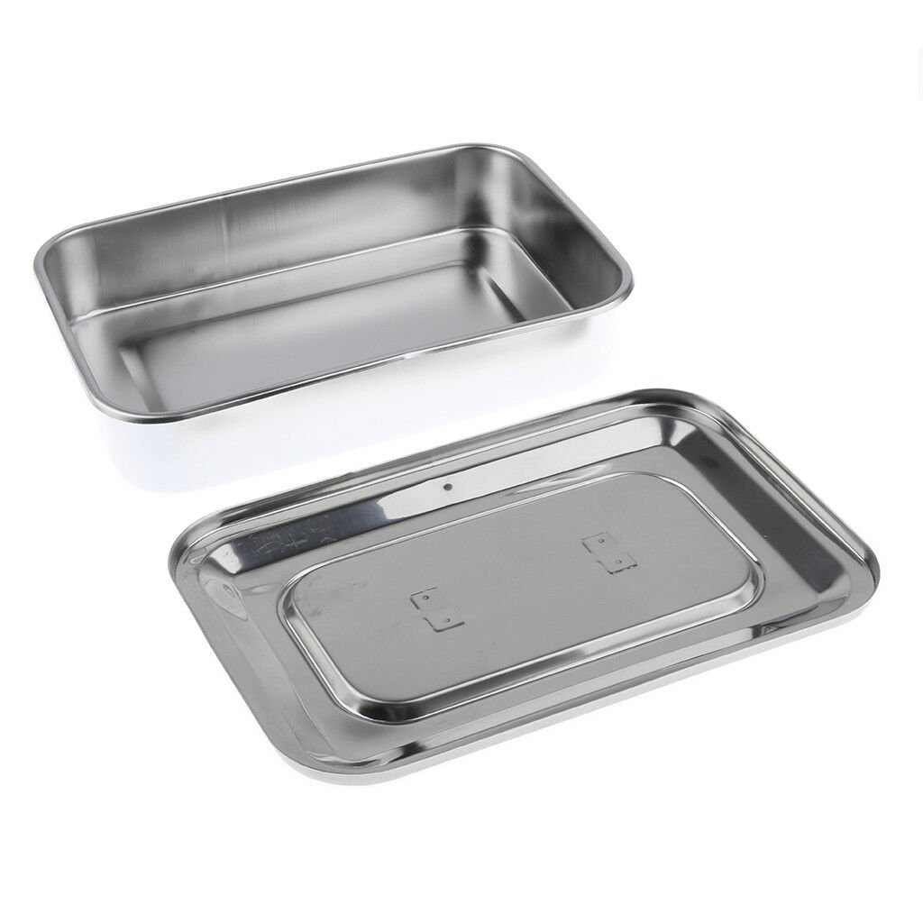 Stainless Instrument Storage Box Tools Surgical Medical Veterinary